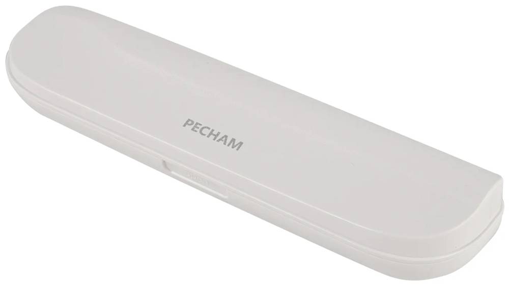 Дорожный футляр для зубных щеток Pecham белый